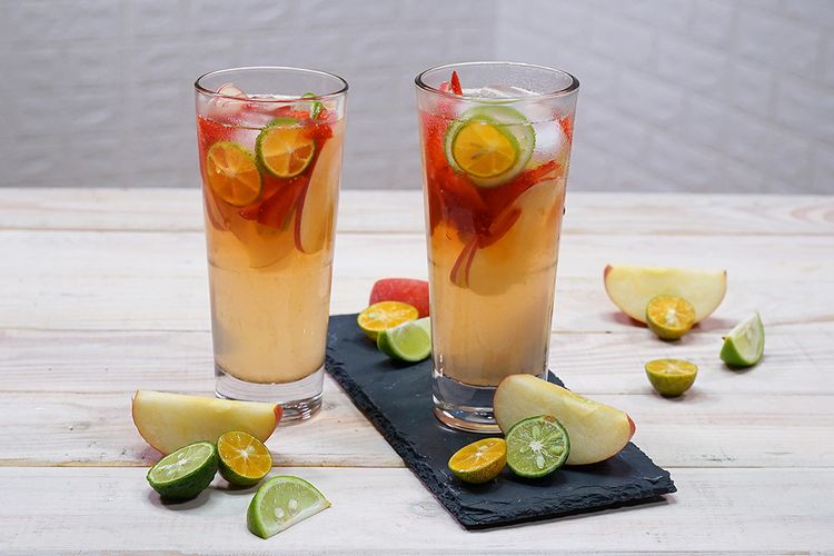Resep Weekend: Fruity Fresh Tea, Segar dan Bisa Diatur Sendiri Manisnya ...