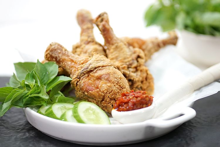 Belacan Peranakan Fried Chicken, Ayam Goreng Dengan Rasa Terasi Yang Khas