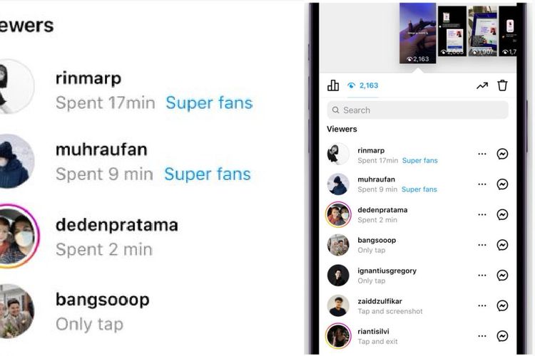 Fitur Instagram “Super Fans”, Bikin Stalker Ketar-ketir