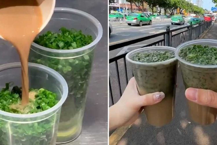 Tren Kopi Topping Daun Bawang “Scallion Latte” di Cina, Cookiners ...